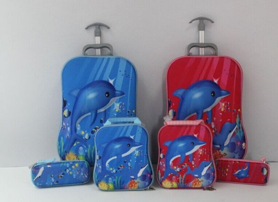 Disney   Trolley School bag  with Lunch Bag  and  Pencil Case supplier
