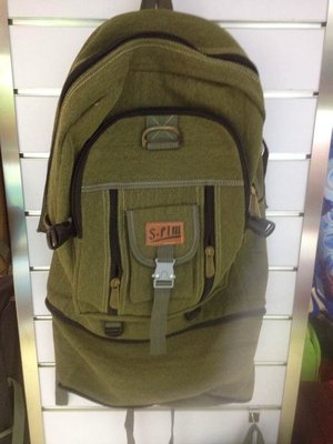 Fashion canvas backpack supplier
