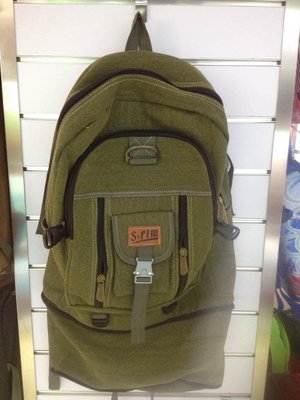 Fashion canvas backpack supplier