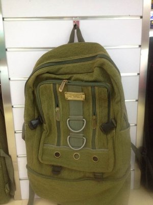 2016 Fashion canvas backpack supplier