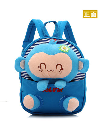 Kids cute canvas backpack supplier