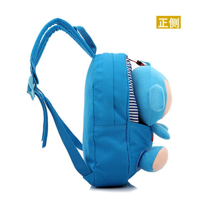 Kids cute canvas backpack supplier