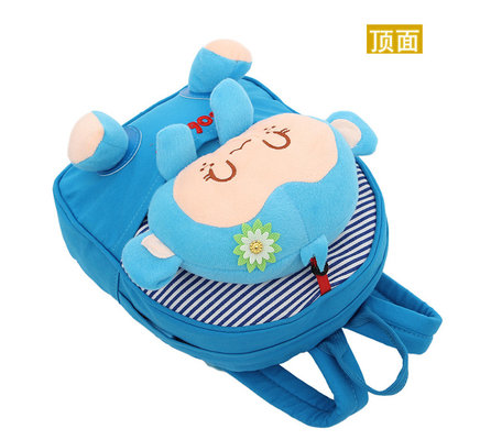 Kids cute canvas backpack supplier