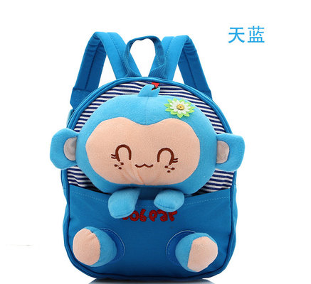 Kids cute canvas backpack supplier