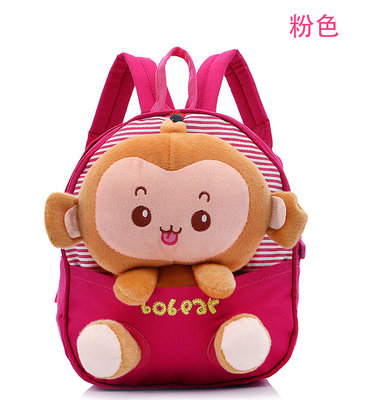 Kids cute canvas backpack supplier