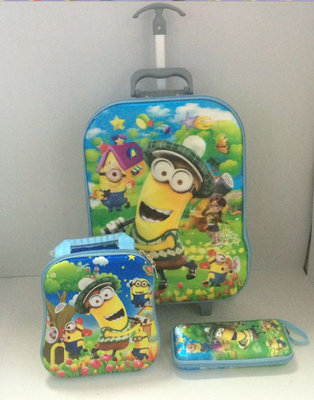 2016 new design 16-inch EVA Kids Trolley 3 pcs supplier