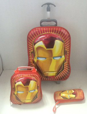 Hot sale 16-inch 6D EVA Children luggage  3 pcs in the 120th Canton Fair supplier
