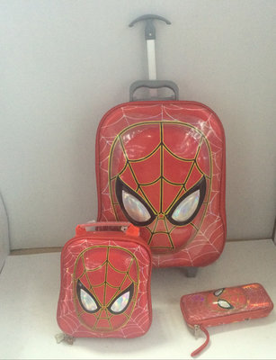 Hot sale 16-inch 6D EVA Children luggage  3 pcs in the 120th Canton Fair supplier