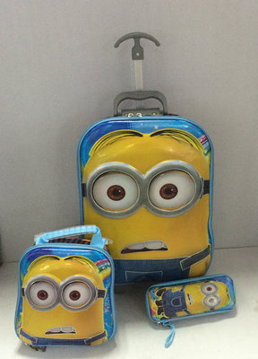 Hot sale 16-inch 6D EVA Children luggage  3 pcs in the 120th Canton Fair supplier