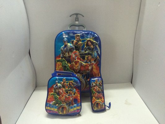 Hot sale 16-inch 6D EVA Children luggage  3 pcs in the 120th Canton Fair supplier
