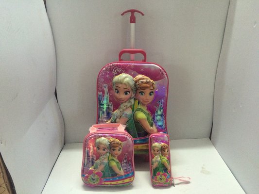 Hot sale 16-inch 6D EVA Children luggage  3 pcs in the 120th Canton Fair supplier