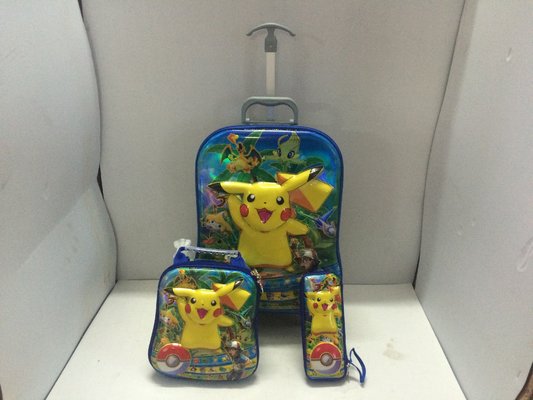 Hot sale 16-inch 6D EVA Children luggage  3 pcs in the 120th Canton Fair supplier