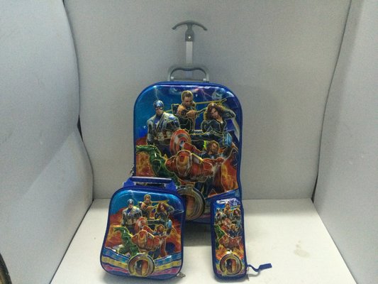 Hot sale 16-inch 6D EVA Children luggage  3 pcs in the 120th Canton Fair supplier