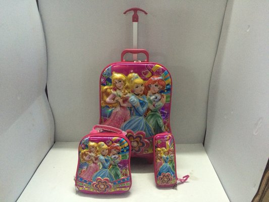 Hot sale 16-inch 6D EVA Children luggage  3 pcs in the 120th Canton Fair supplier