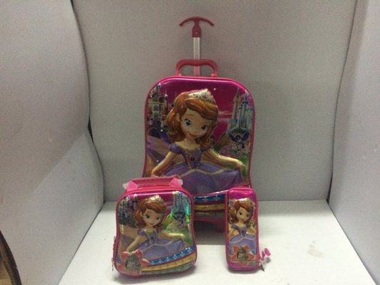Hot sale 16-inch 6D EVA Children luggage  3 pcs in the 120th Canton Fair supplier