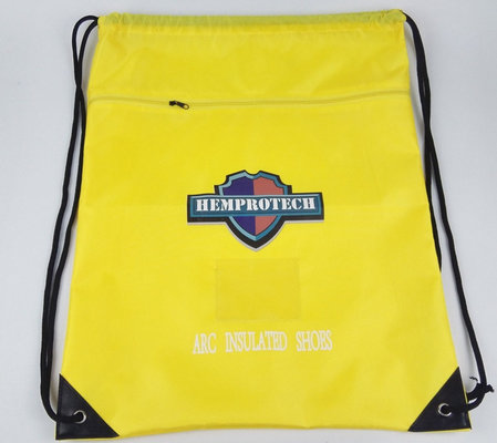 custom printing polyester/ nylon draw string bag supplier