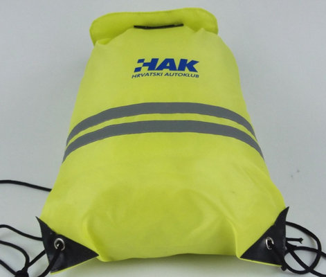 custom printing polyester/ nylon draw string bag supplier