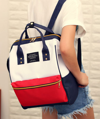 Hot sale Fashion canvas school bags supplier