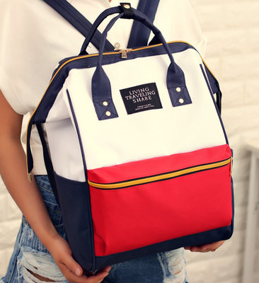 Hot sale Fashion canvas school bags supplier