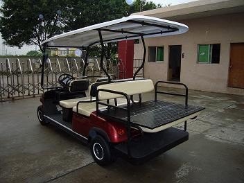 ELECTRIC 6 SEATER GOLF CART, REAR SEATS FOLDABLE, FOR CLUB,HOTEL, RESORT, PARK.ECT