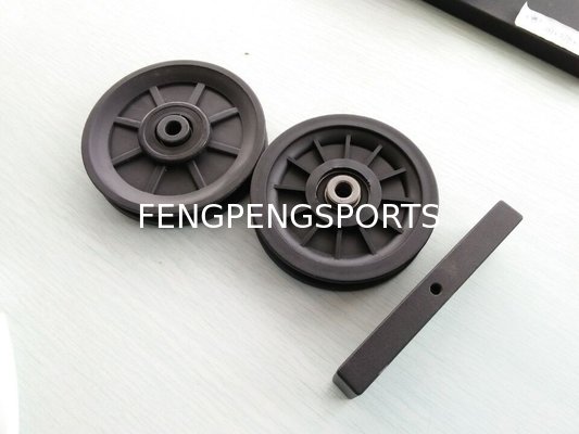 plastic pulley v groove wheel bearing/wheelbarrow wheel bearings