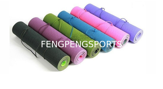 High density eco-friendly custom print TPE EVA NBR yoga mat