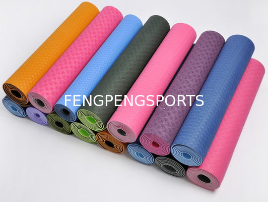High density eco-friendly custom print TPE EVA NBR yoga mat
