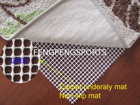 carpet underlay pvc foam rug pad