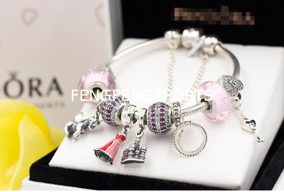 Western style Personalized Silver Bracelet Bracelet DIY handmade beaded s925 sterling silver jewelry