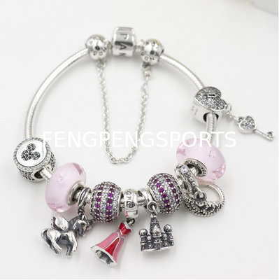2018 new style 1:1 sterling silver bracelet