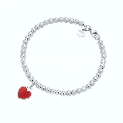 2017 925 sterling jewelry bangle charm silver bracelet for women heart bracelet