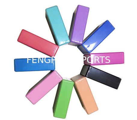 customized logo 3"x6"x9",4"x6"x9" fitness eva yoga  EVA Foam Yoga Block/Brick  Promotion balance exercise EVA yoga brick