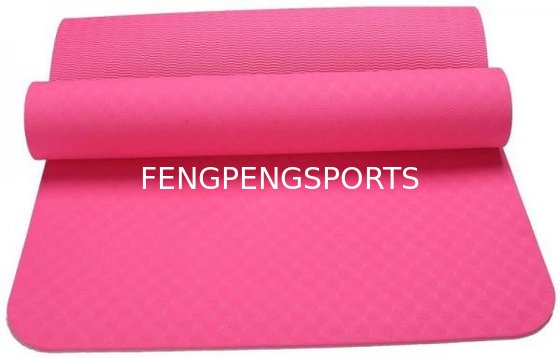 Environmentally Friendly Extra thick TPE yoga mat /jute yoga mat