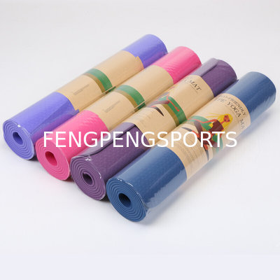 various color yoga mat for choose, Good Quality Eco friendly Printed Yoga Mat