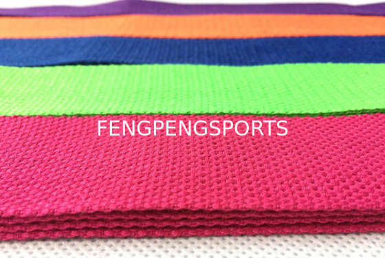 High quality yoga straps pilates Yoga straps with SS  buckle yoga straps