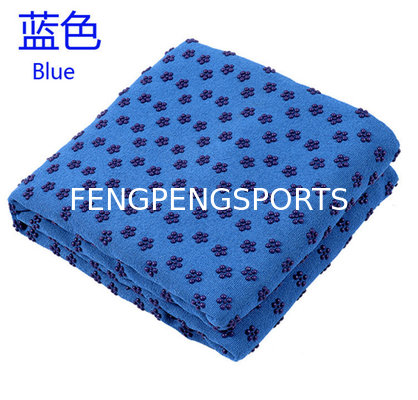 anti slip microfiber yoga towel , hot sale yoga towel match with yoga mat