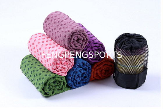 micro fiber towel/ Non Slip Yoga Towels Printed With Company Logo