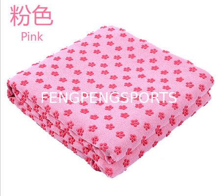Wholesale Custom Printed Non Slip Softtextile Yoga Microfibre Towels