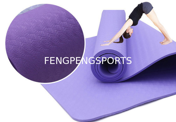 TPE YOGA MAT HIGH QUALITY Violet COLOR YOGA MAT FOR GYM