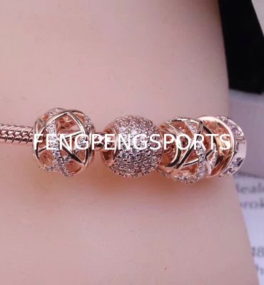 ROSE GOLD SERIES IN 2018 1:1 sterling 925 silver jewlery high quality bracelet