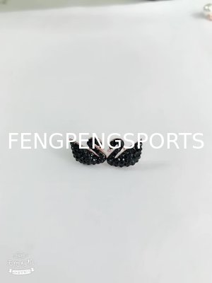 Erings Europe and the United States simple atmospheric earrings earrings Black swan  hanging earrings female