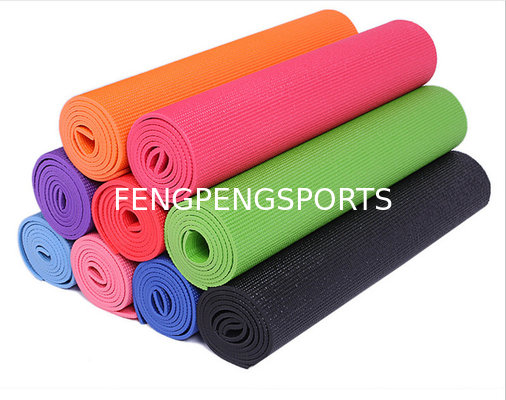 Environmentally and tasteless pvc yoga mat 4mm sports fitness mats Yoga bags wholesale