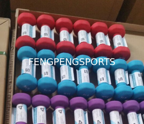 Hexagon small dumbbell Colorful dip ladies use fitness dumbbells  factory direct high-grade high-quality dumbbells