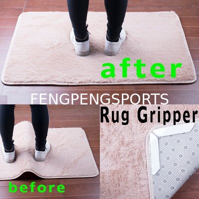 Anti curling carpet tape strips rug grippers for hardwood floors rug grippers
