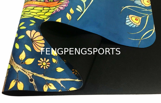  New Natural Rubber Yoga Mat Fitness Mat Non-slip Travel Yoga Mat Extended Environmental Non-toxic