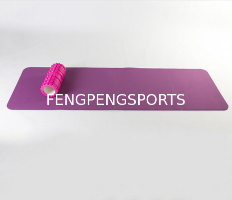 Signal tpe yoga mat thickened widened 80CM thick 8MM green tasteless yoga mat tpe custom strap rope