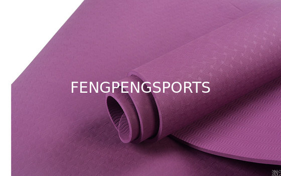 TPE yoga mat beginners lengthen widening men and women fitness mats thick sports anti-slip mats can be customized