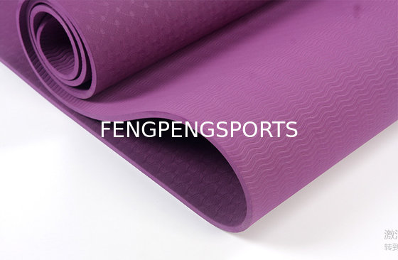 TPE yoga mat beginners lengthen widening men and women fitness mats thick sports anti-slip mats can be customized