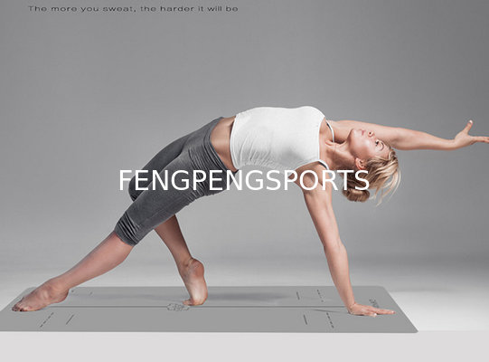 Micro Scorpion natural rubber yoga mat non-slip absorbent PU Tyrant Yoga mat 5mm thickening widened fitness yoga mat
