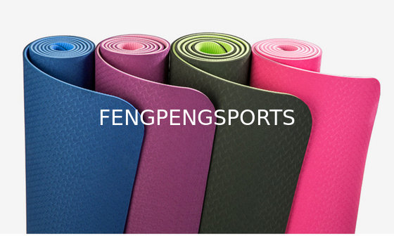Cheap price TPE anti-slip yoga mat 183*68*0.6 widening yoga mat sports fitness mat factory supply